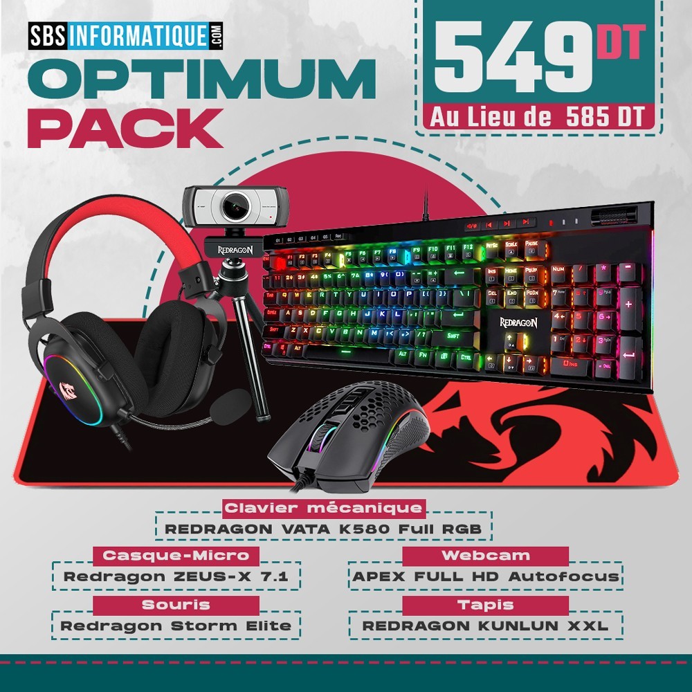 Pack Gamer | Tunisie : Meilleurs Prix & Choix
