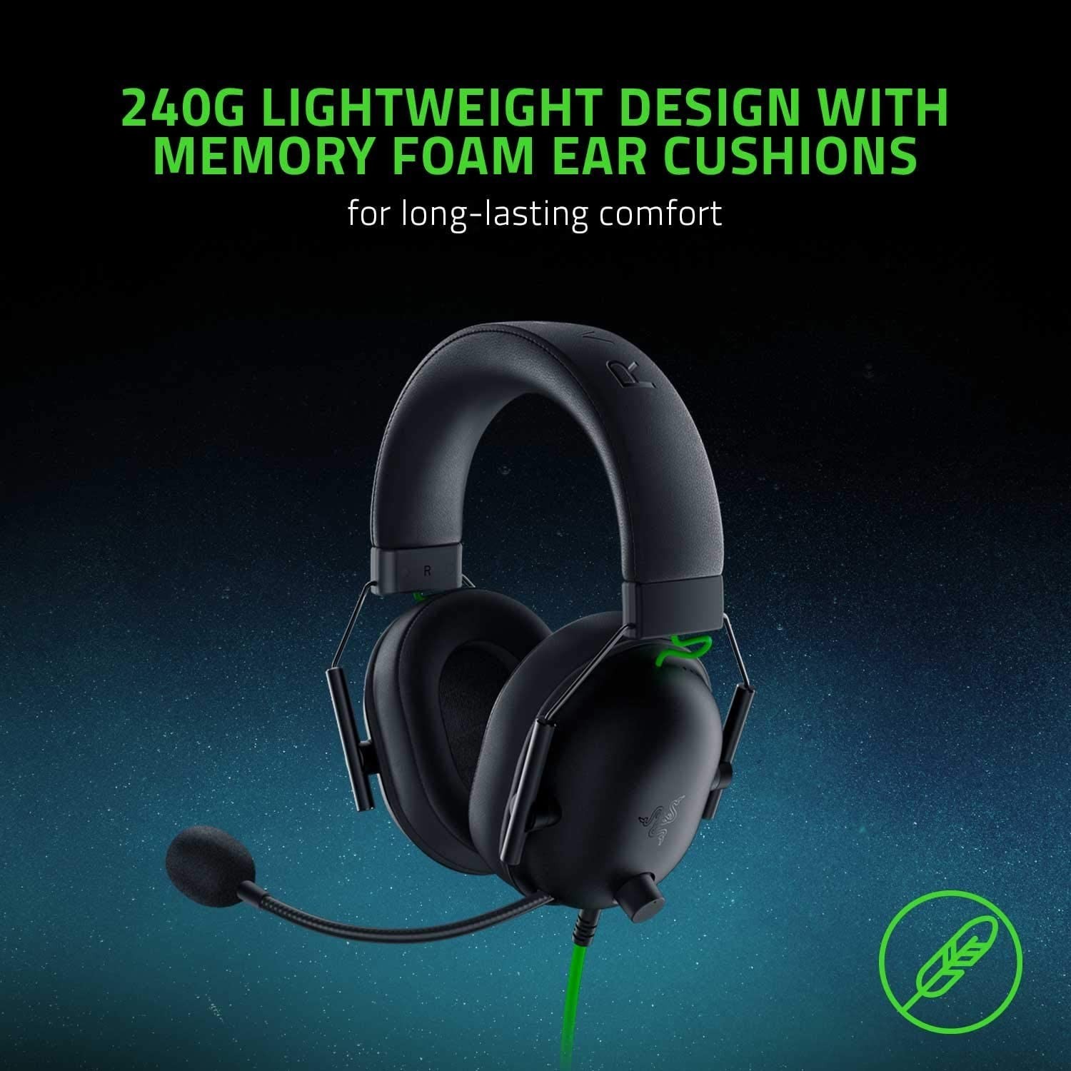 MICRO CASQUE GAMER - RAZER BLACKSHARK V2X - NOIR | Tunisie