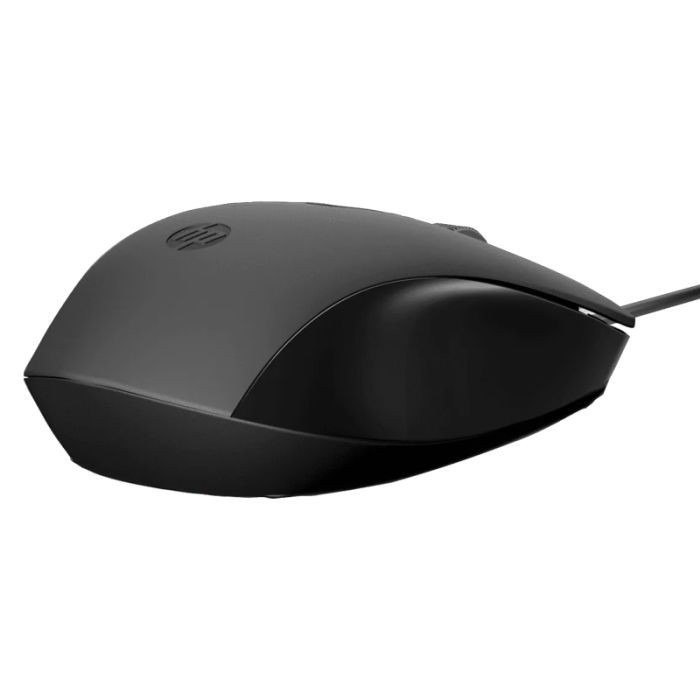 SOURIS OPTIQUE FILAIRE HP 150 - NOIR | Tunisie