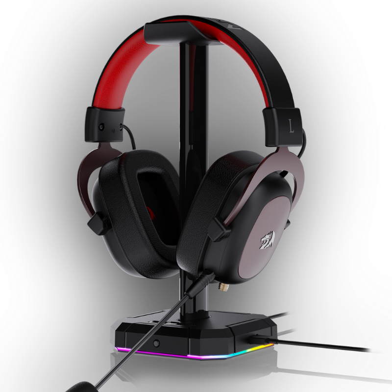 SUPPORT MICRO CASQUE GAMER Redragon HA300 SCEPTER Tunisie