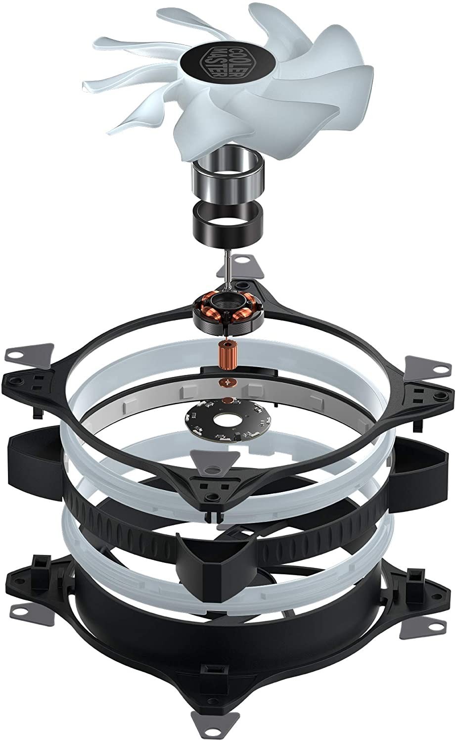 Ventilateur Cooler Master MasterFan MF140 Halo ARGB | Tunisie