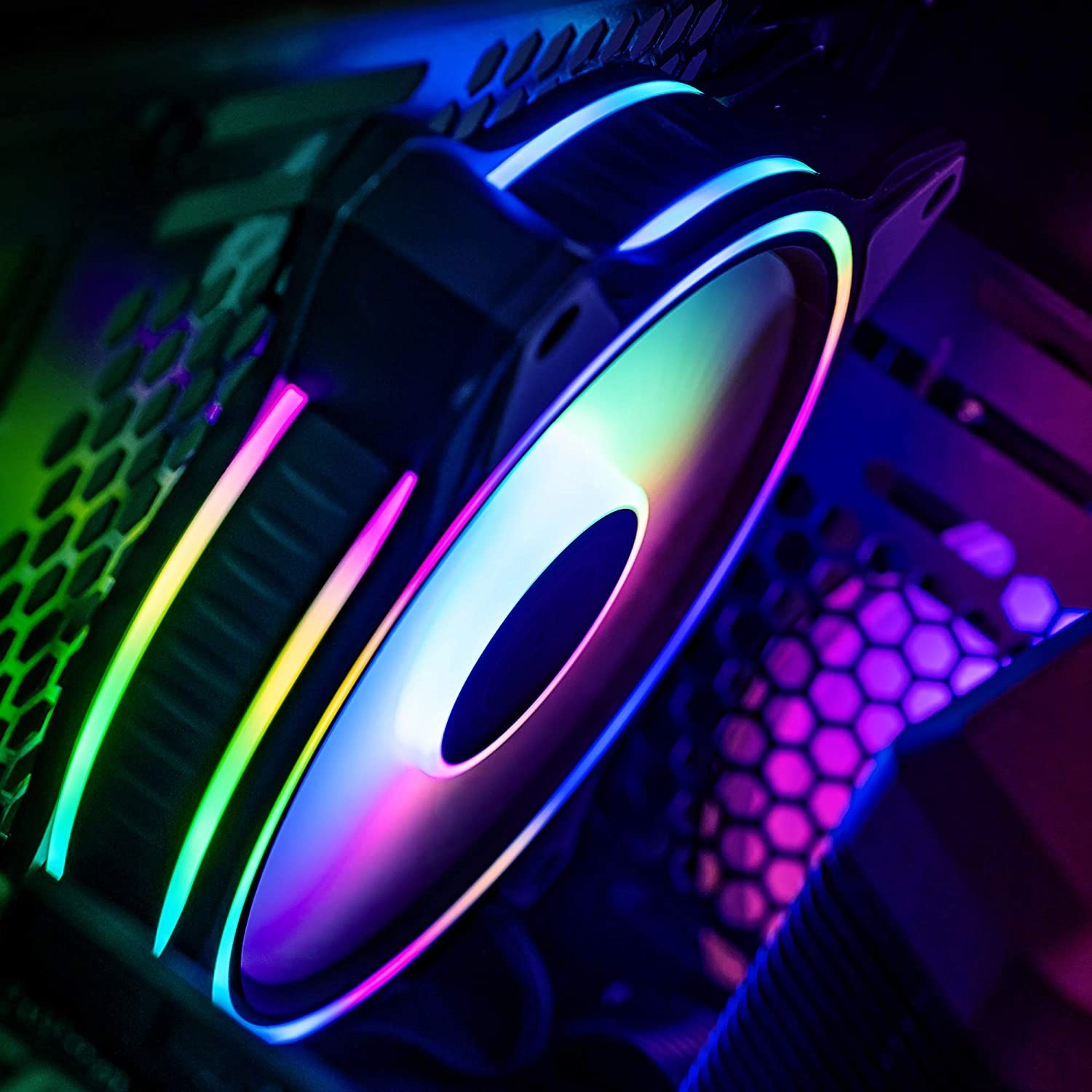 Ventilateur Cooler Master MasterFan MF140 Halo ARGB | Tunisie