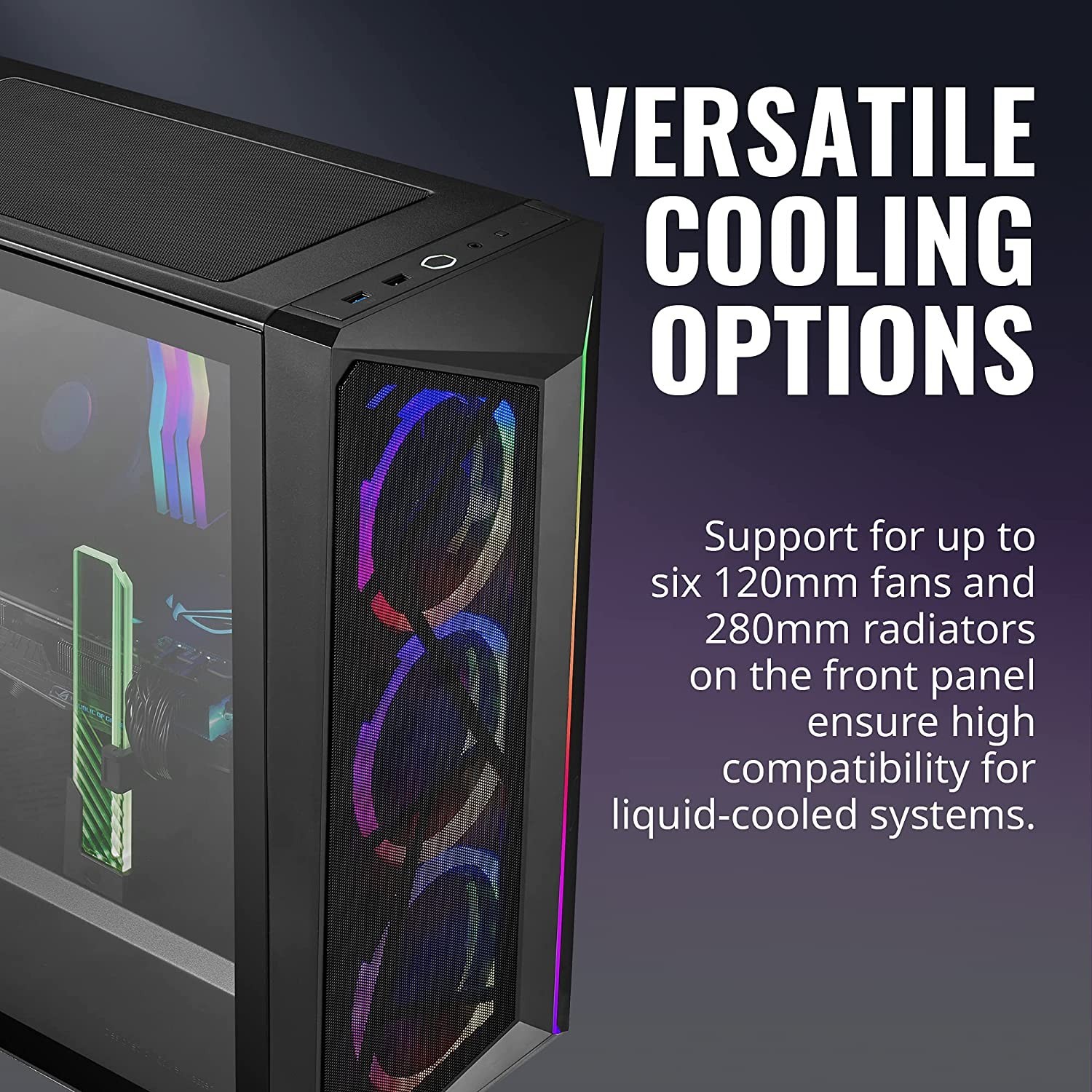 BOITIER COOLER MASTER CMP 510 | Tunisie